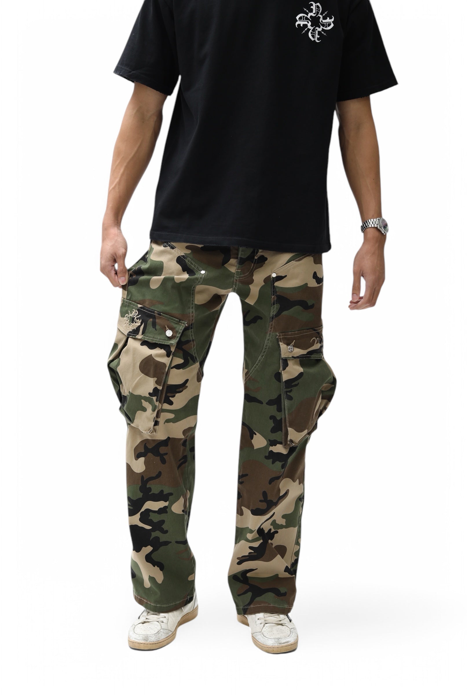 Elevated Camo Print Cargo Pant